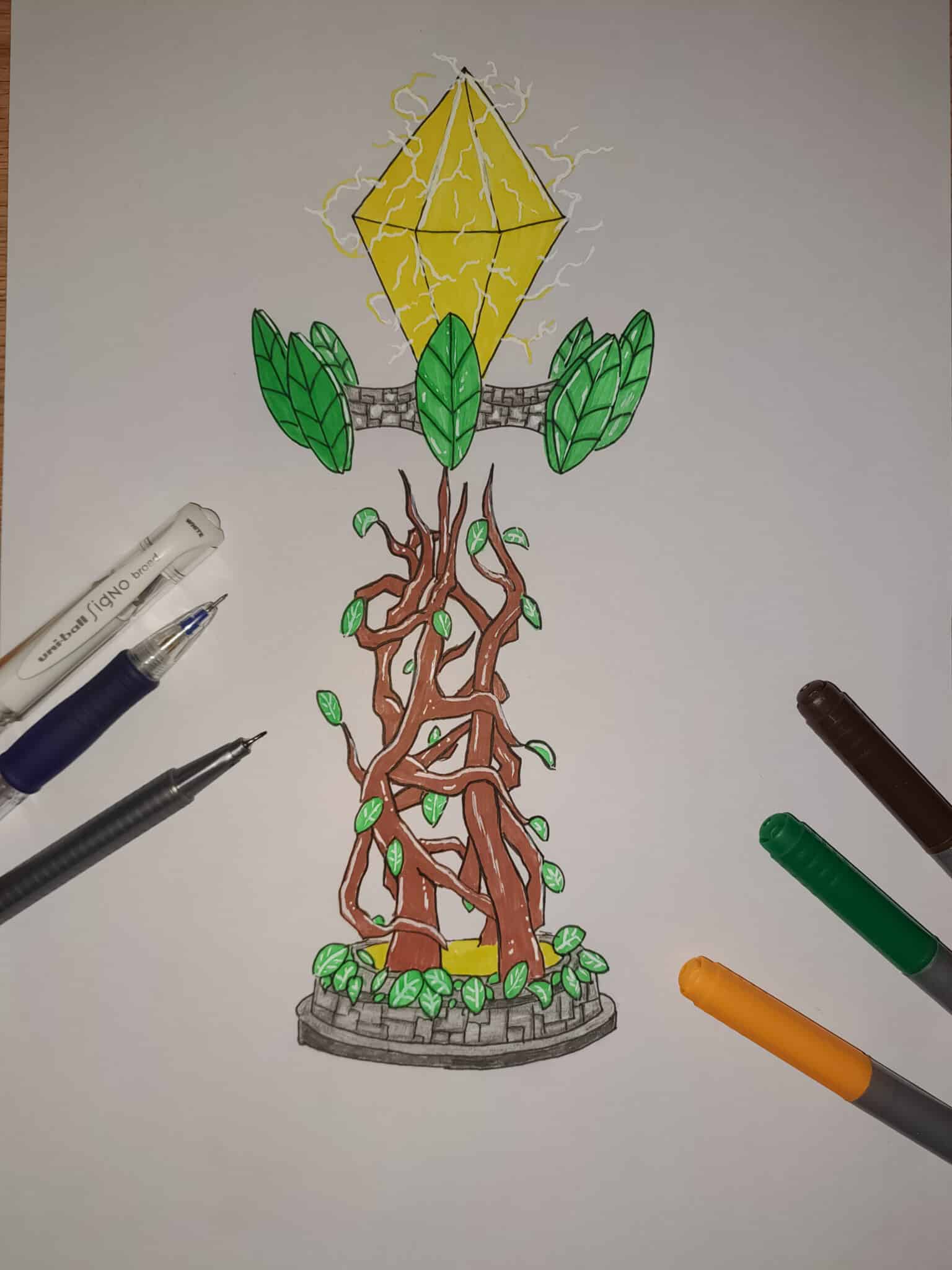 Tower Skin Drawing Contest - Winners - Royal Revolt 2